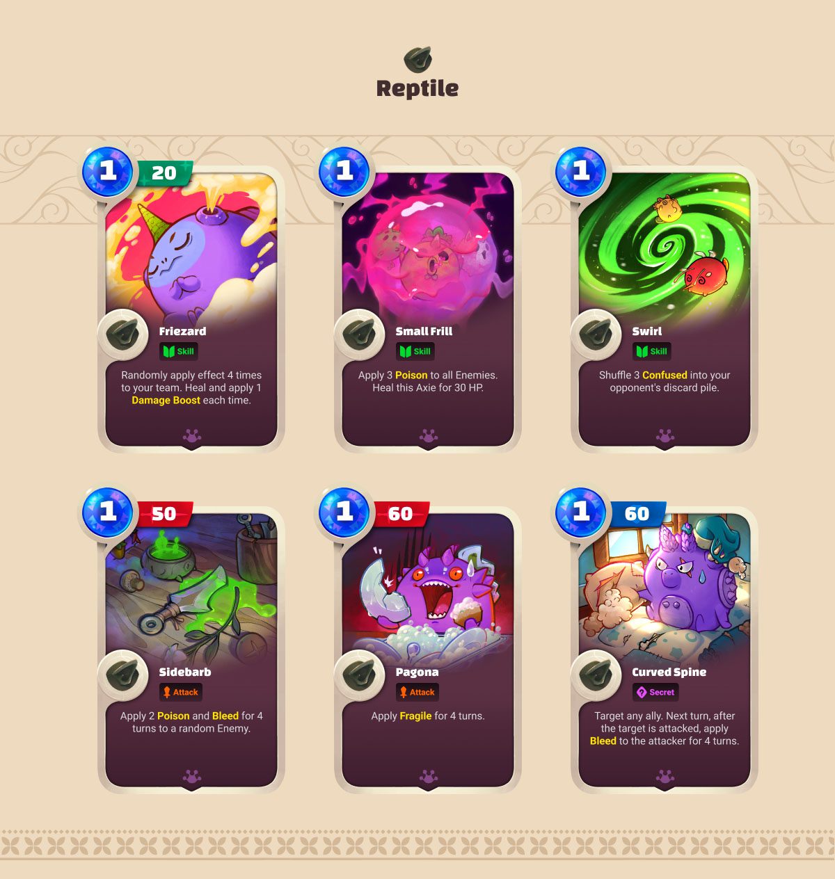 Axie Infinity mostró las cartas de la nueva versión Origin