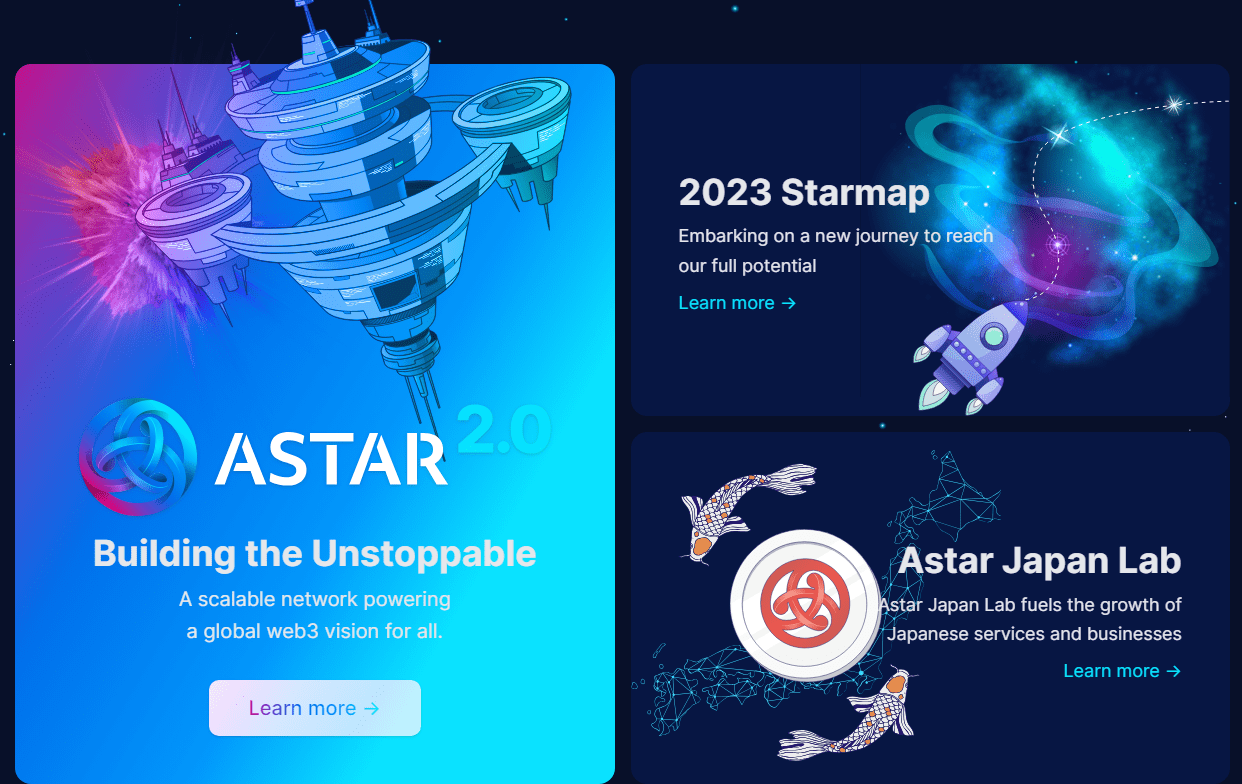 Astar Network (ASTR) se integra con Thirdweb