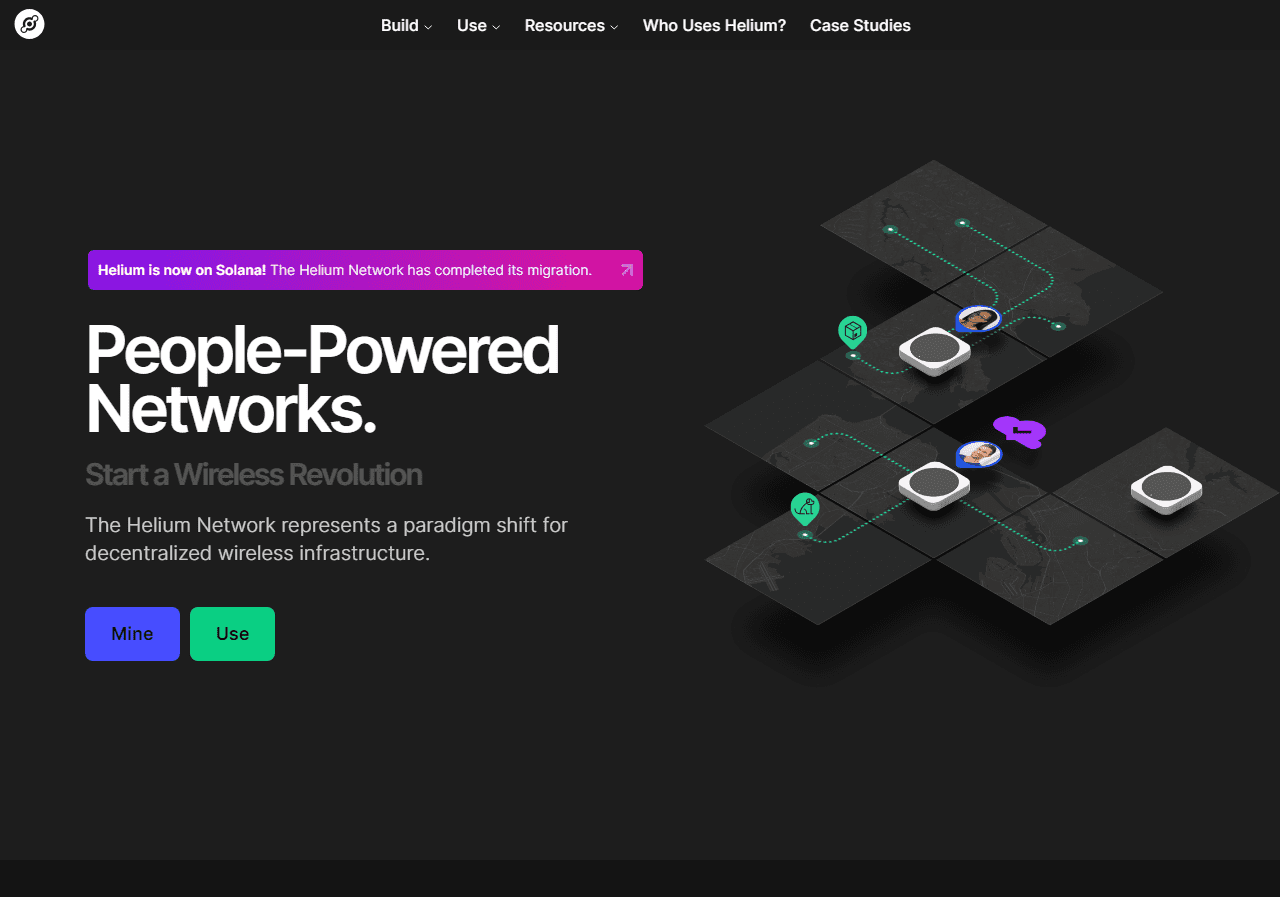 Helium Network introduce nuevas tarifas y recompensas